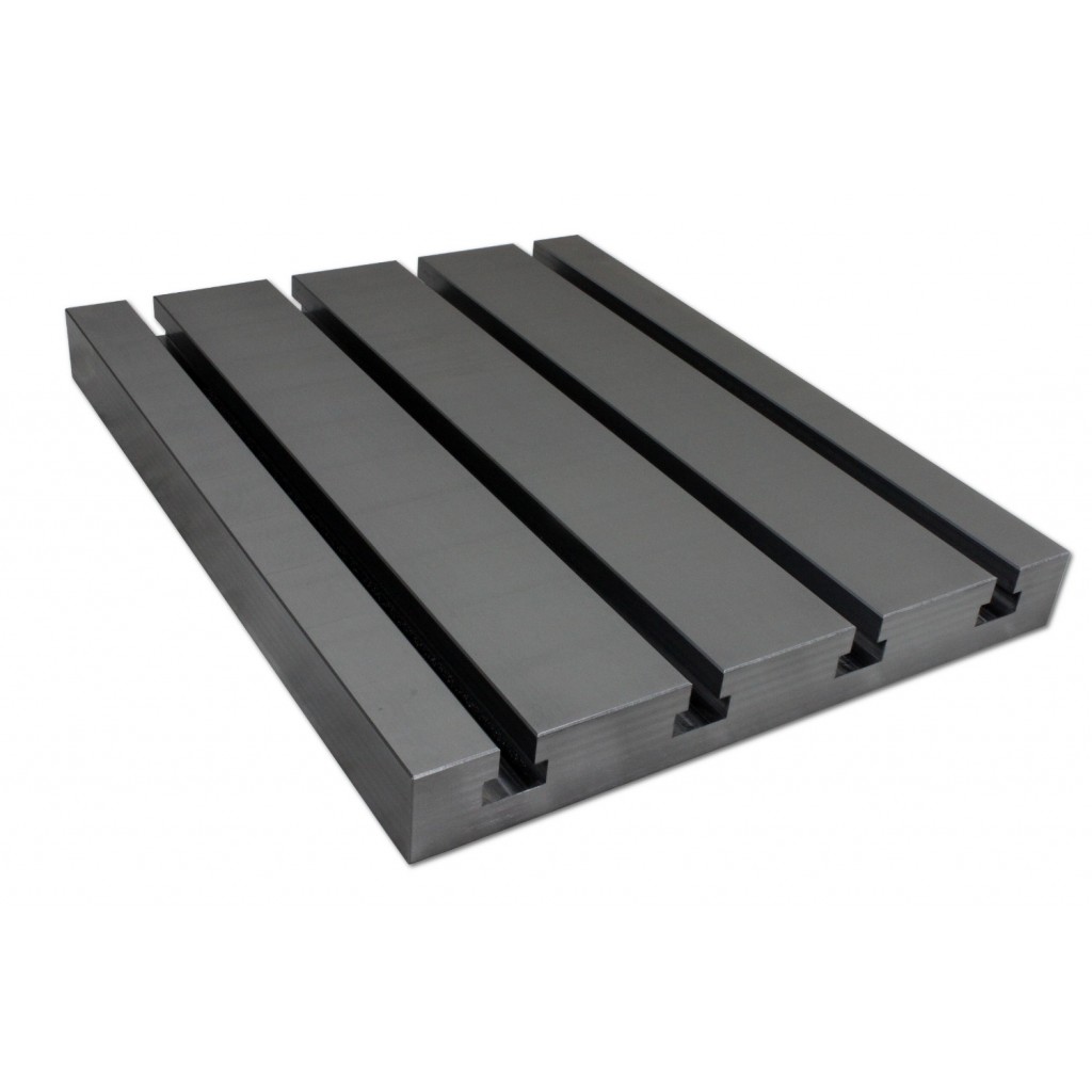 Big Block Steel T-slot plate - CNC Clamping UK